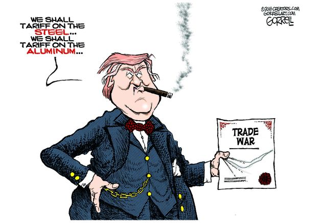 Bob Gorrell Political Cartoons Daily & Weekly ~ March 6, 2018 - 156165