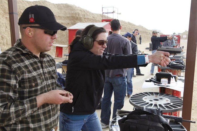 Women Continue To Line Up For Concealed Carry Permits