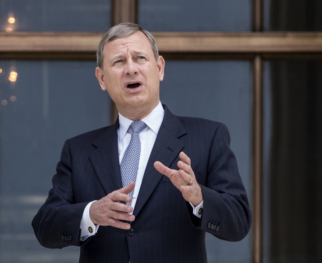 The Chief Justice Takes On the President