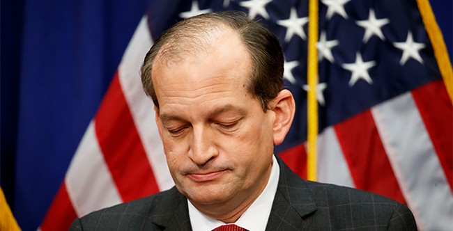 Why Was Key Epstein Witness Alex Acosta Afforded Closed-Door ...