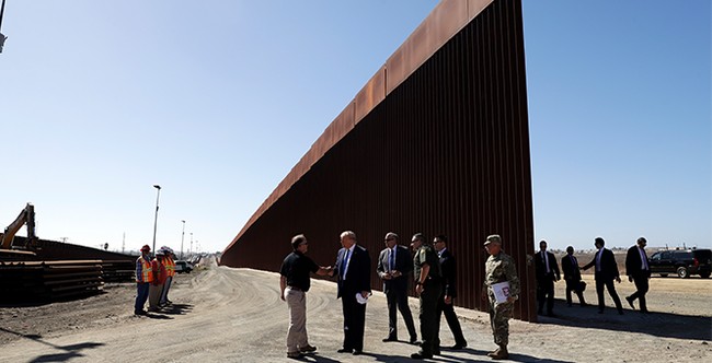 DHS Launches Webpage Showing Border Wall Progress