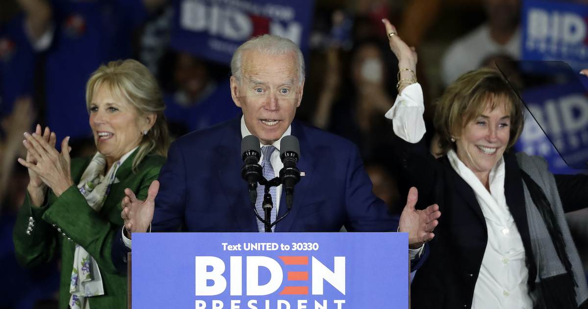 Biden Appears to Have His 'Binders Full of Women' Moment