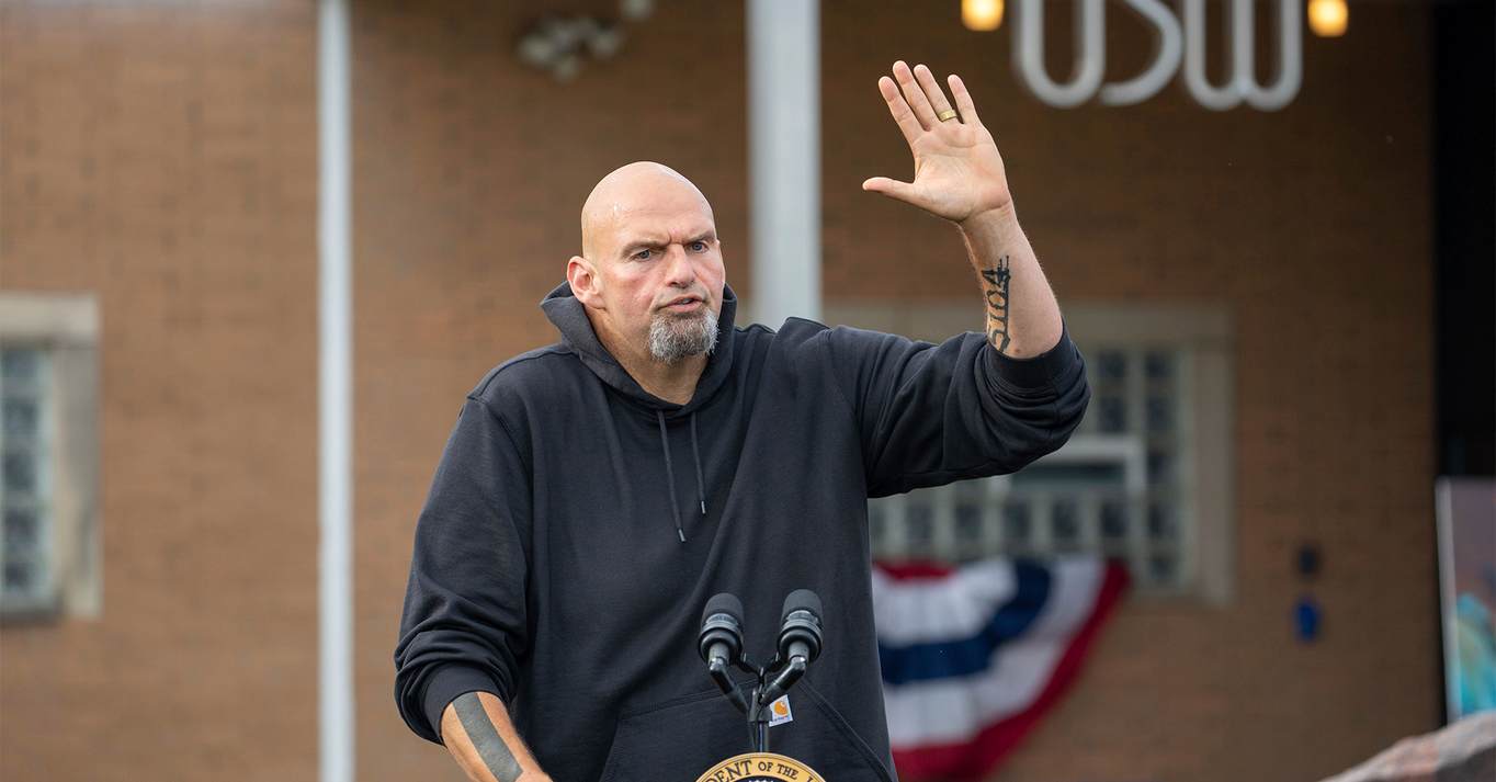 Is This Why John Fetterman Is Always Wearing Hoodies?