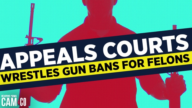 Appeals courts wrestle with gun bans for felons – Bearing Arms