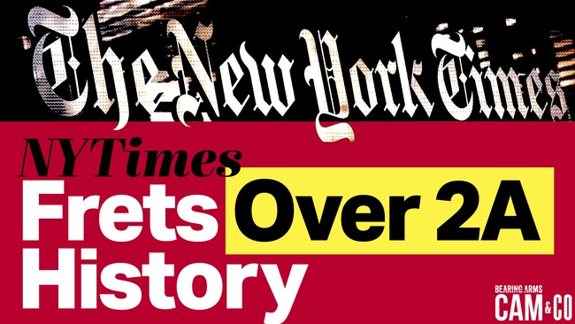NYTimes frets over 2A history and the future of the gun control ...