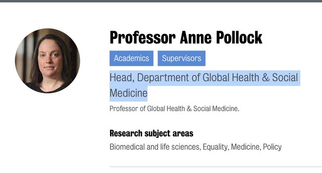 King's college professor: opposing actual poison in water is oppressive ...