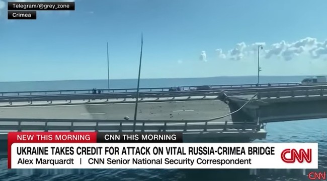 New: Ukraine attacks Kerch bridge -- again -- and claims credit – HotAir