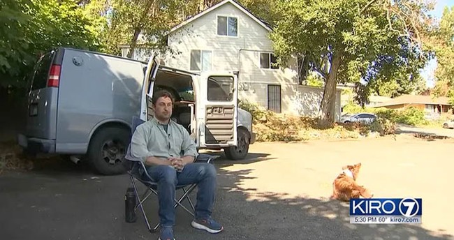 'My Worst Nightmare': Seattle Homeowner Lives in a Van While Deadbeat ...