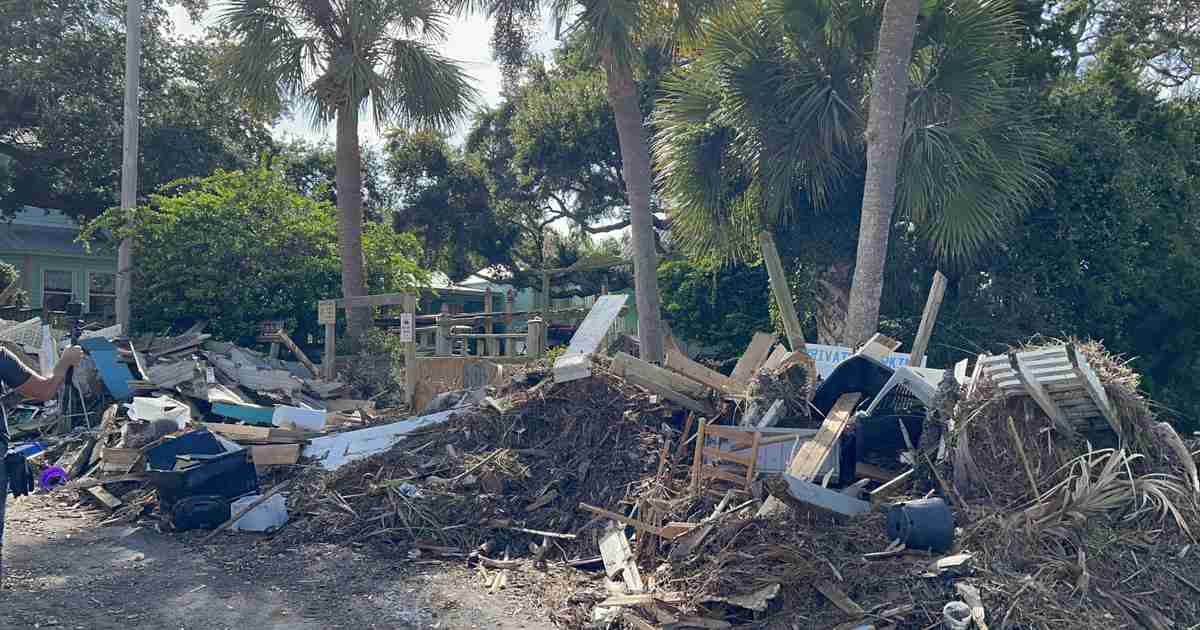 Photos: Extensive Damage to Cedar Key After Hurricane Idalia
