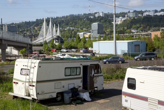 No Hope for the Homeless, Sleeping on the Sidewalk in Portland – PJ Media