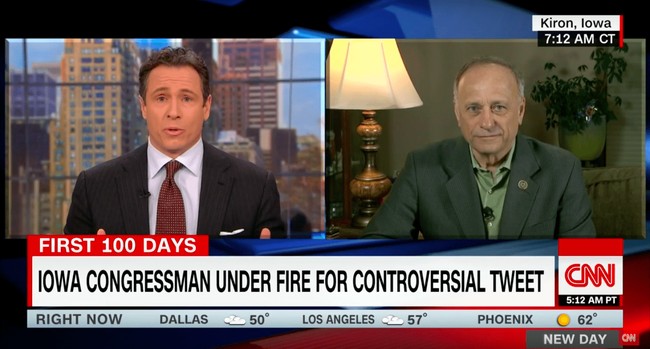 CNN Anchor Twists Steve King Tweet to Make It Racist – PJ Media