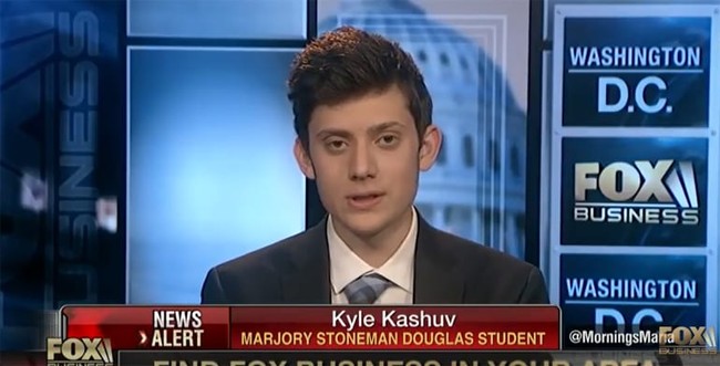 Parkland Student Kyle Kashuv Says He Was 'Aggressively' Questioned by ...