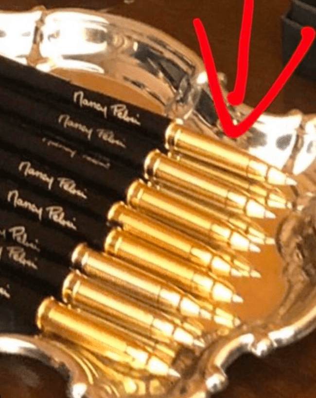 Nancy Pelosi's Impeachment Pens Look Like Bullets – PJ Media