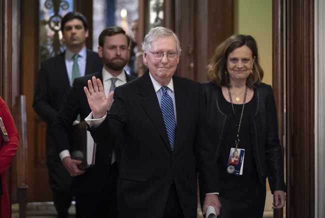 Cocaine Mitch Vows to 'Leave No Vacancy Behind' in the Courts in 2020 ...