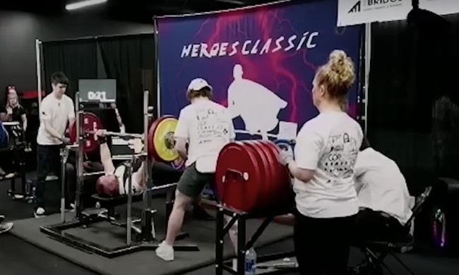 Bearded Powerlifter Enters Women's Event, Breaks Record Held by Trans ...
