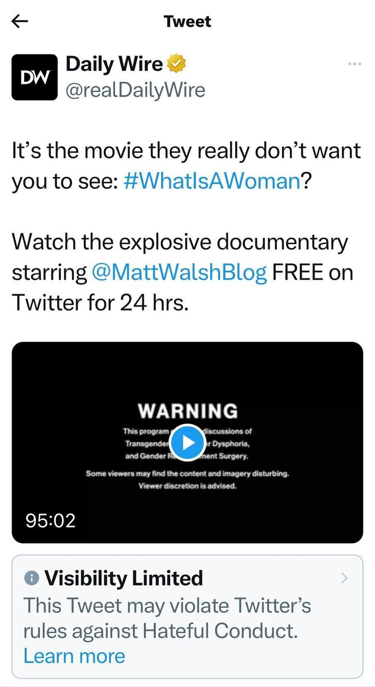 Twitter's Middle Management Problem Exposed by Treatment of Daily Wire ...