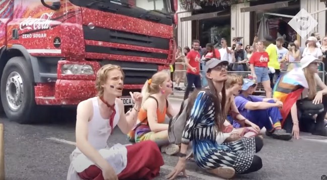 'Just Stop Oil' Protest Hits Pride™ Parade: Social Justice Civil War ...