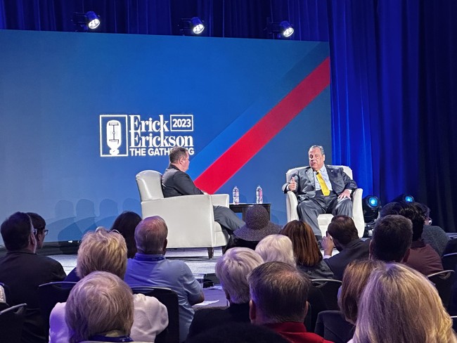 Who Knew? Chris Christie Can Talk About Something Other Than Being ...