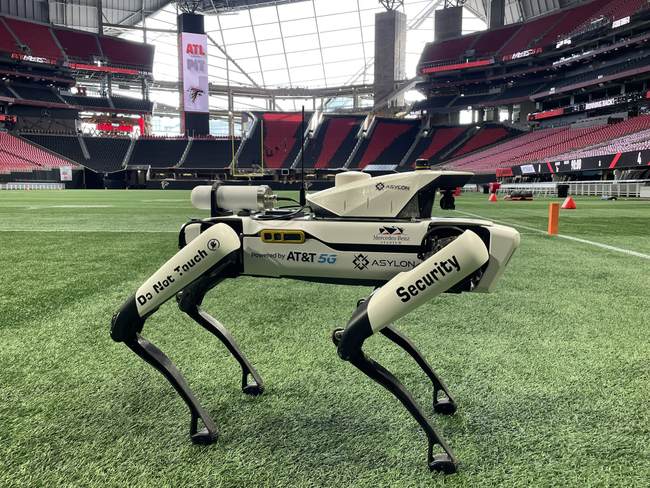 Techno-Hell: Robot Dogs Now Patrolling American Sporting Events – PJ Media