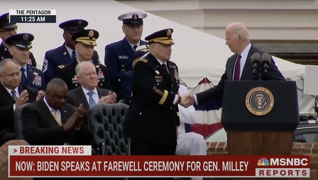 How Long Until Retiring Gen. Mark Milley Is on the Board of Raytheon or ...