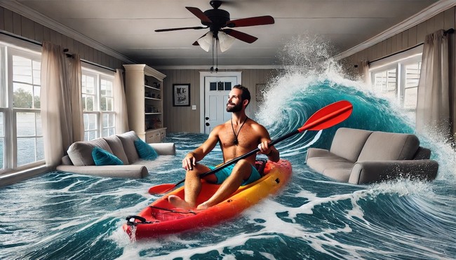 Florida Man Friday: He Found a New Way to Ride Out Hurricane Helene ...