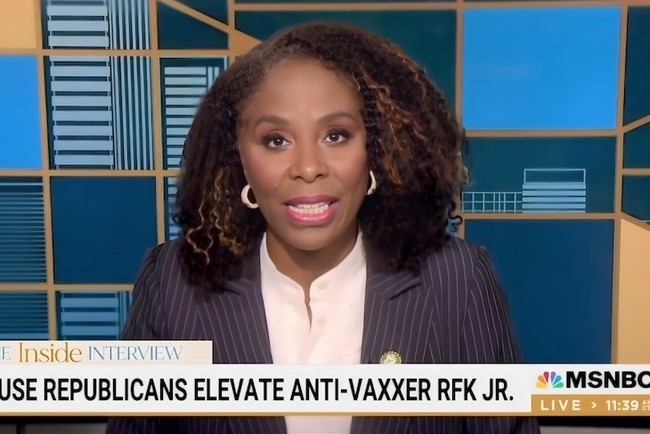 WATCH: Democrat Congresswoman Stacey Plaskett Tells MSNBC's Jen Psaki ...