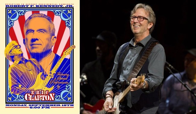 Eric Clapton to Appear at Robert F. Kennedy Jr. Fundraiser in Los ...