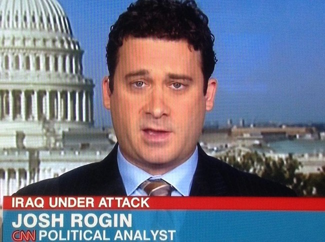 What's Up With the Washington Post's Josh Rogin And His Love Affair ...