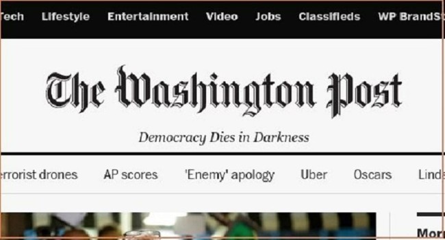 The Washington Post Beclowns Itself With A New Anti-Trump Slogan – RedState