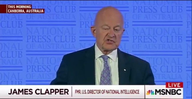 James Clapper Goes to Australia, Dons Clown Suit and Pole Vaults Over ...