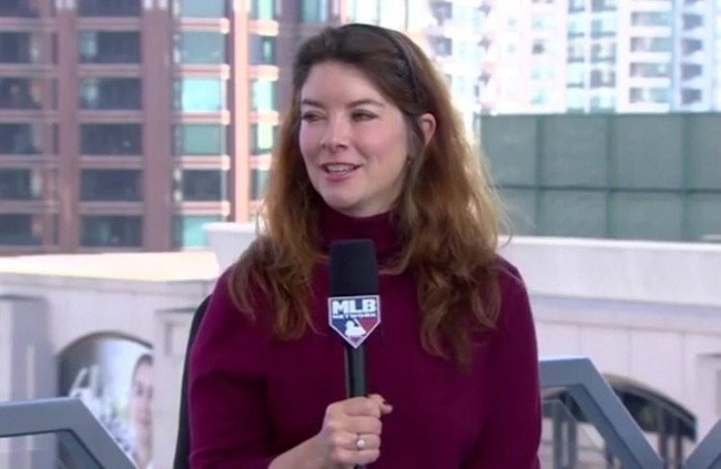 Sports Reporter Susan Slusser Protected by the Other Team’s Fans After ...