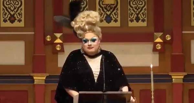 Preacher in drag looks forward to more drag preachers, less white ...