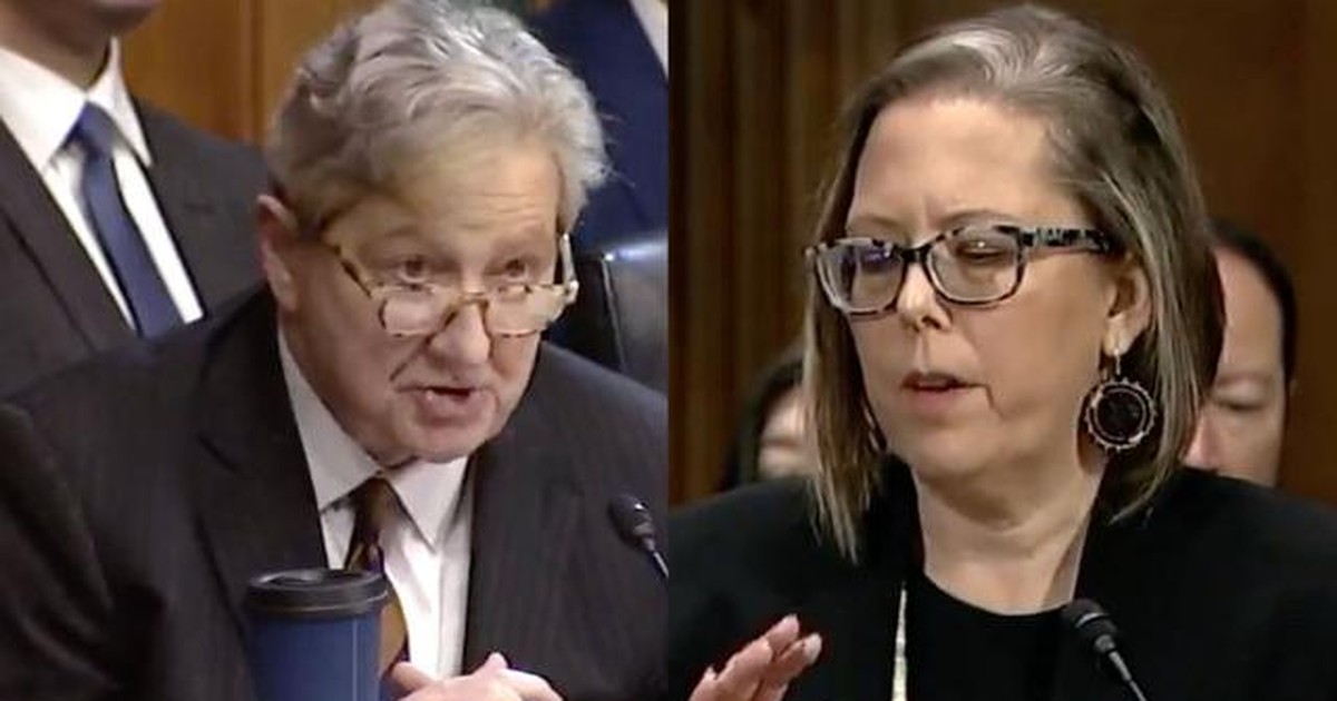Sen. Kennedy Asks Biden Judicial Nominee a Simple Legal Question. Watch ...